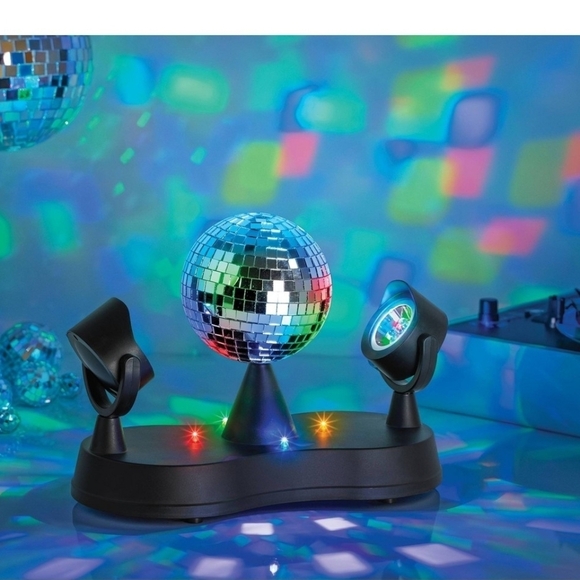 Other | West Arrow Rotating Disco Ball Light With Led Spotlights | Poshmark